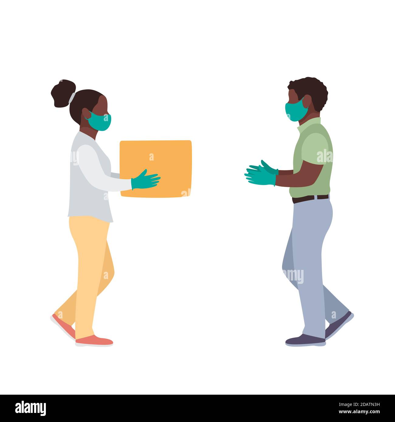 African american black post Stock Vector Images - Alamy