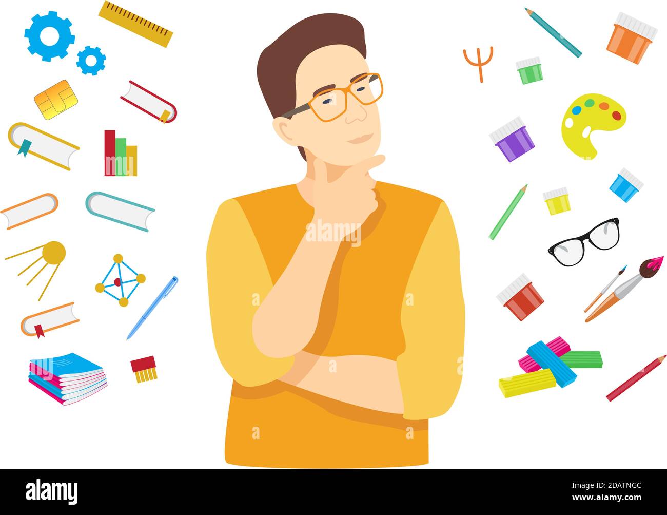 Humanities science Stock Vector Images - Alamy