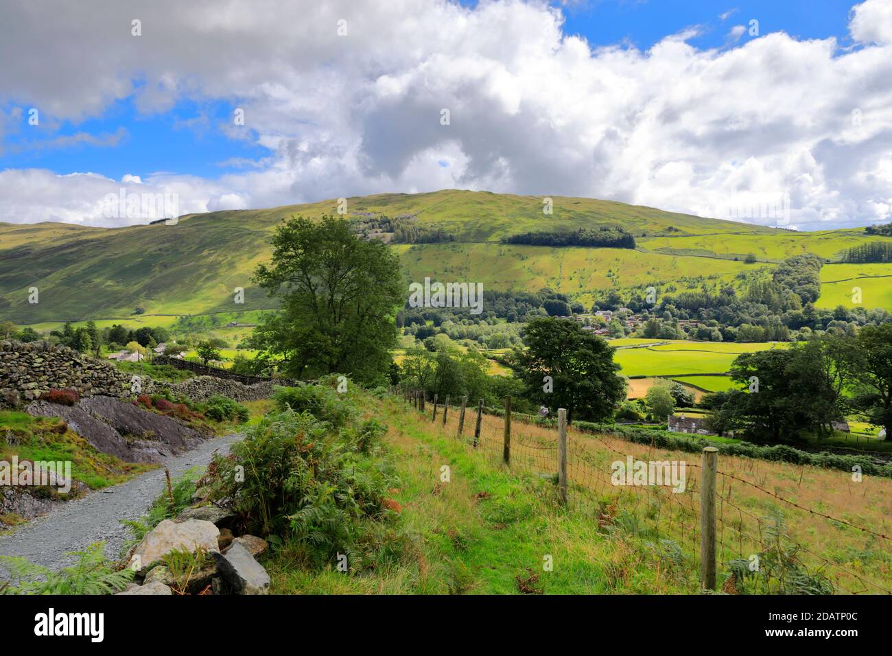 Summer troutbeck village hi-res stock photography and images - Alamy