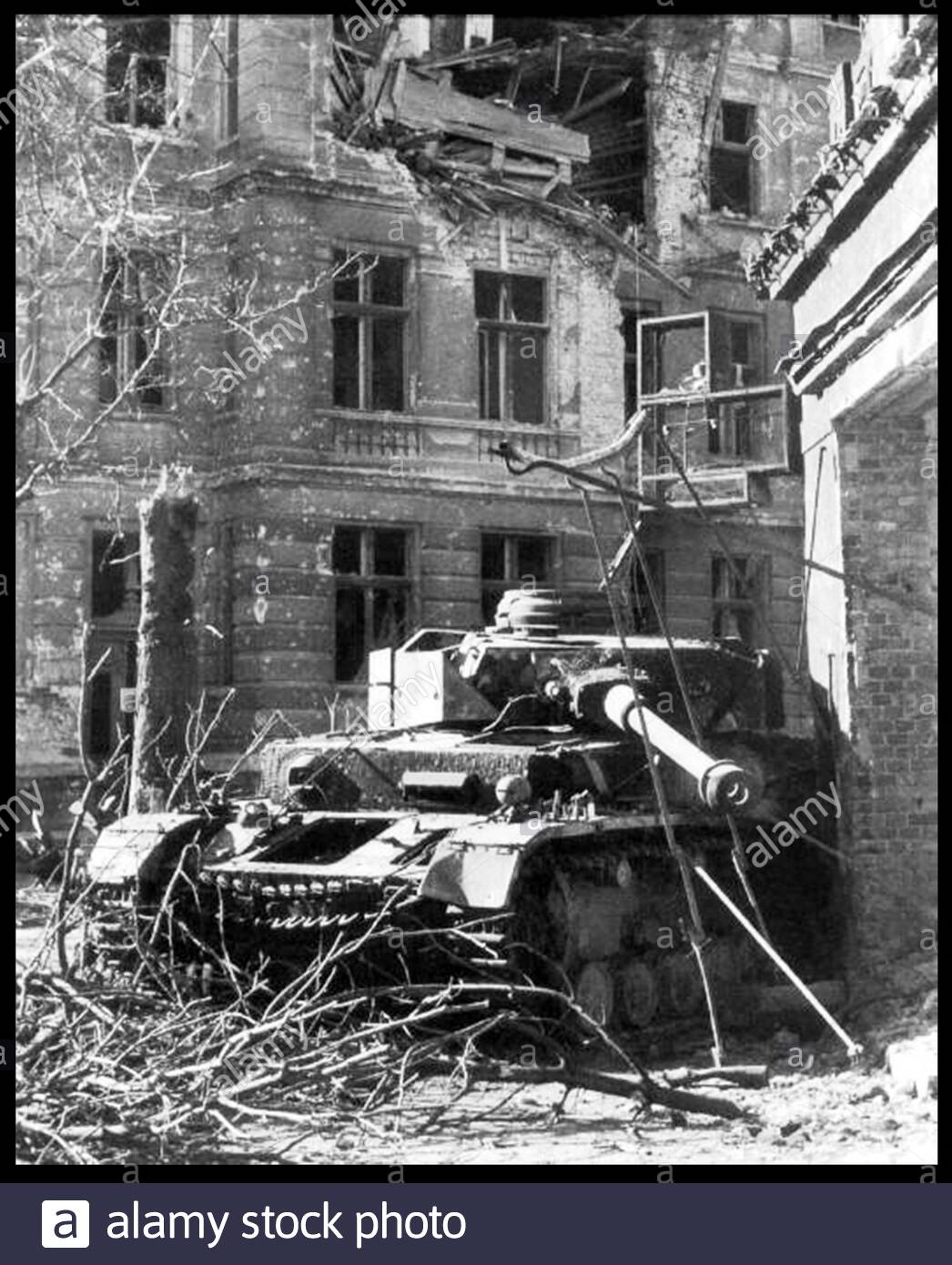 Destroyed Panzer Iv High Resolution Stock Photography and Images - Alamy