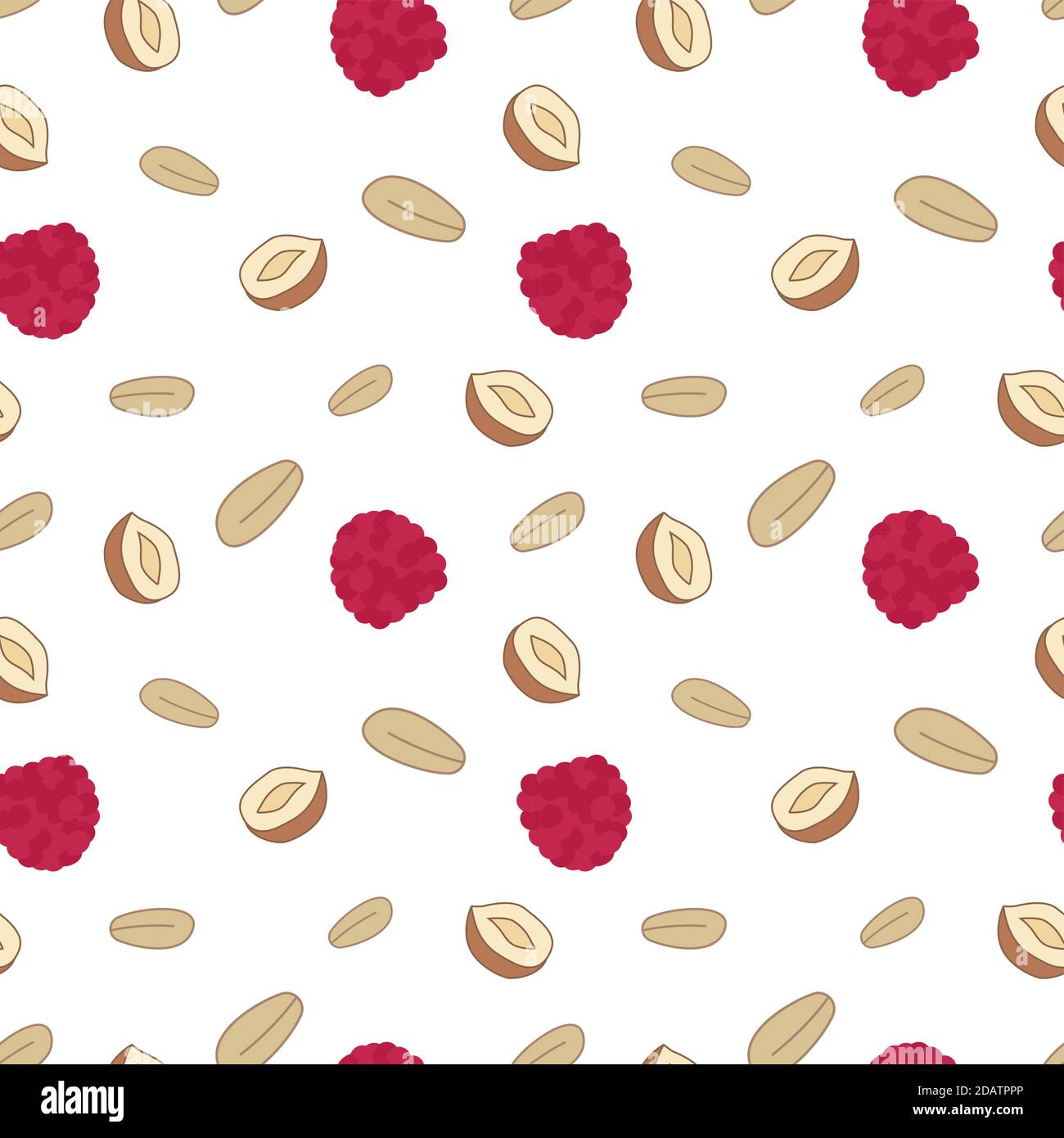 Muesli texture Stock Vector Images - Alamy