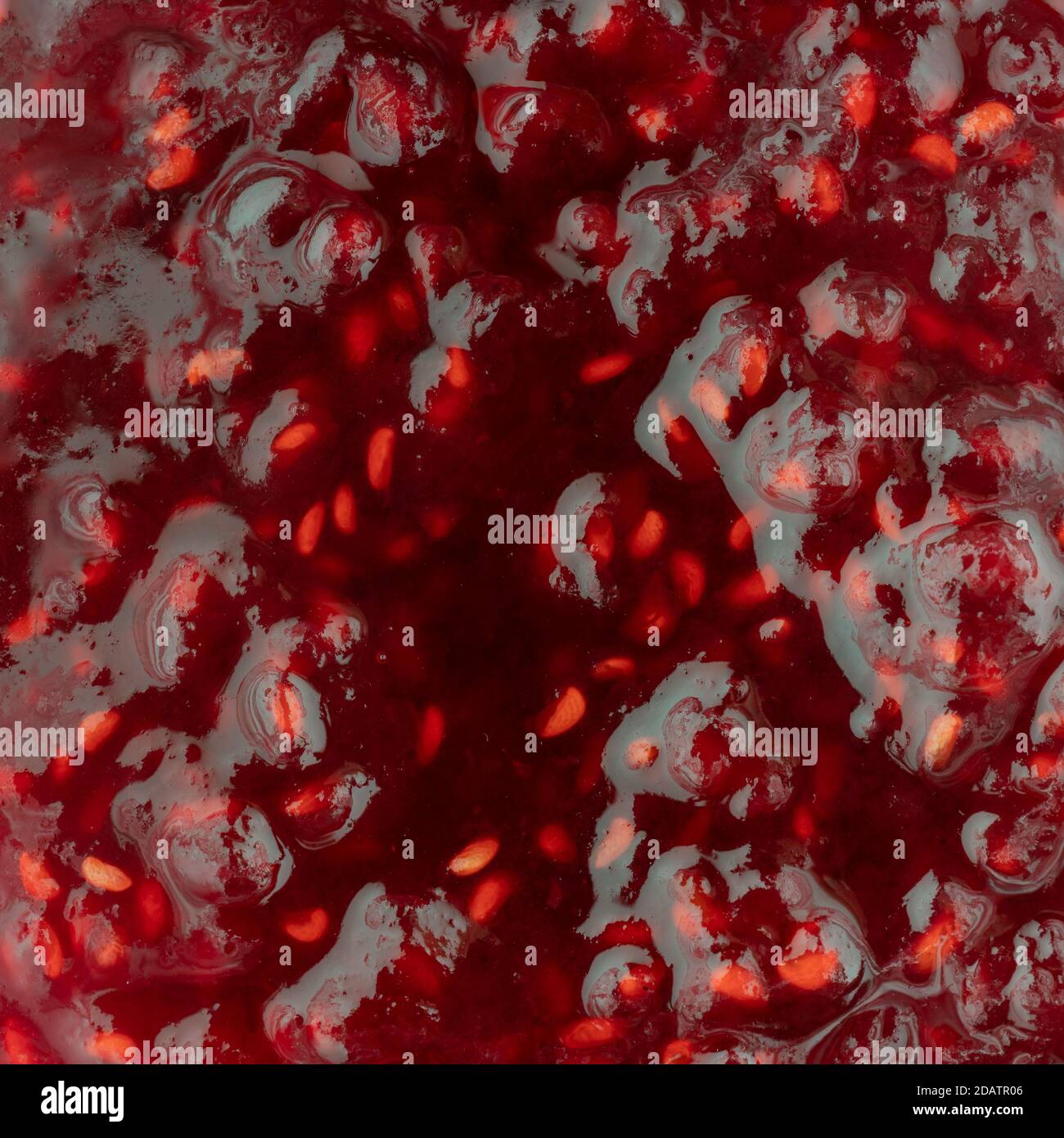 Red texture of raspberry jam. Culinary background Stock Photo - Alamy