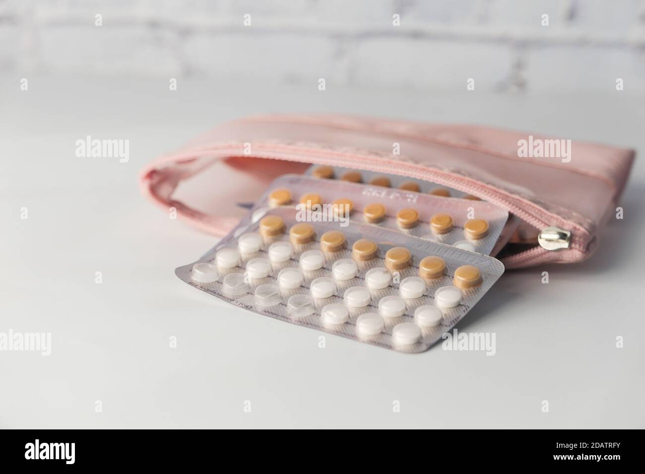 Birth control packet hi-res stock photography and images - Alamy