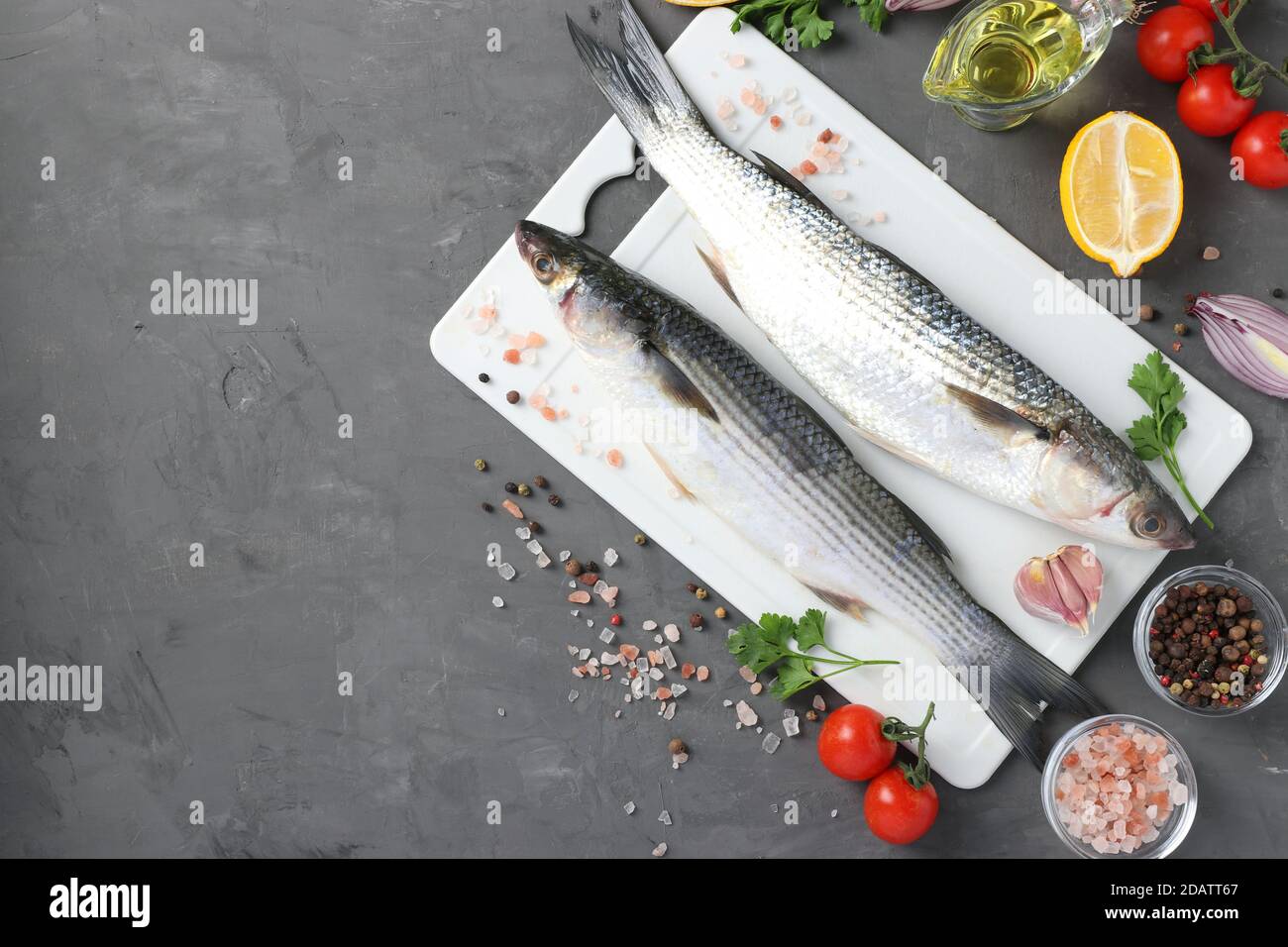 Mullet on white fish hi-res stock photography and images - Alamy