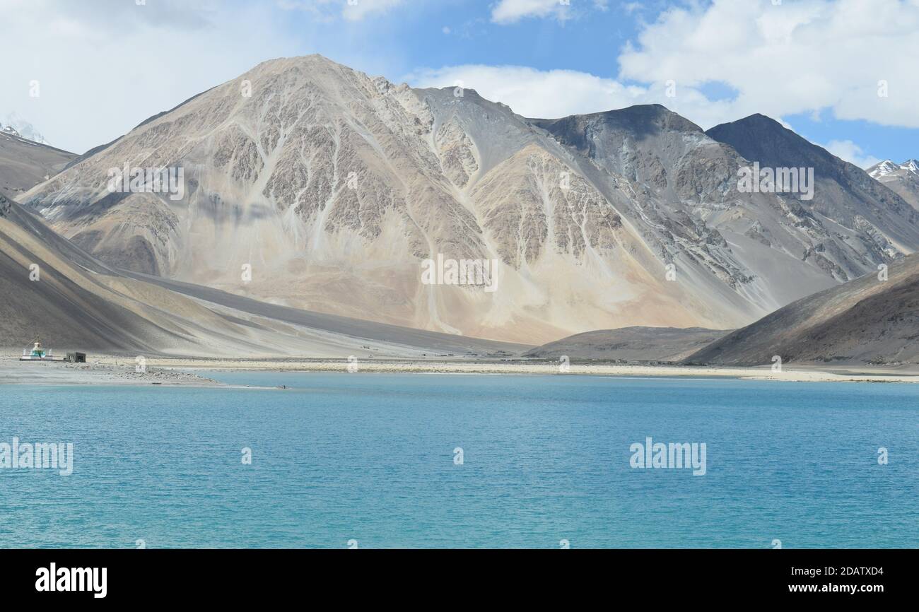 The Pangong Lake, Leh, India Stock Photo - Alamy