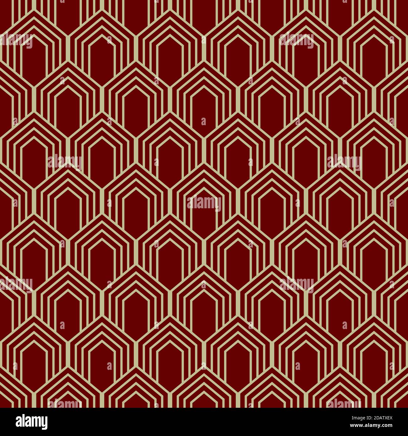 Line seamless pattern in art deco style. Geometric art deco background ...