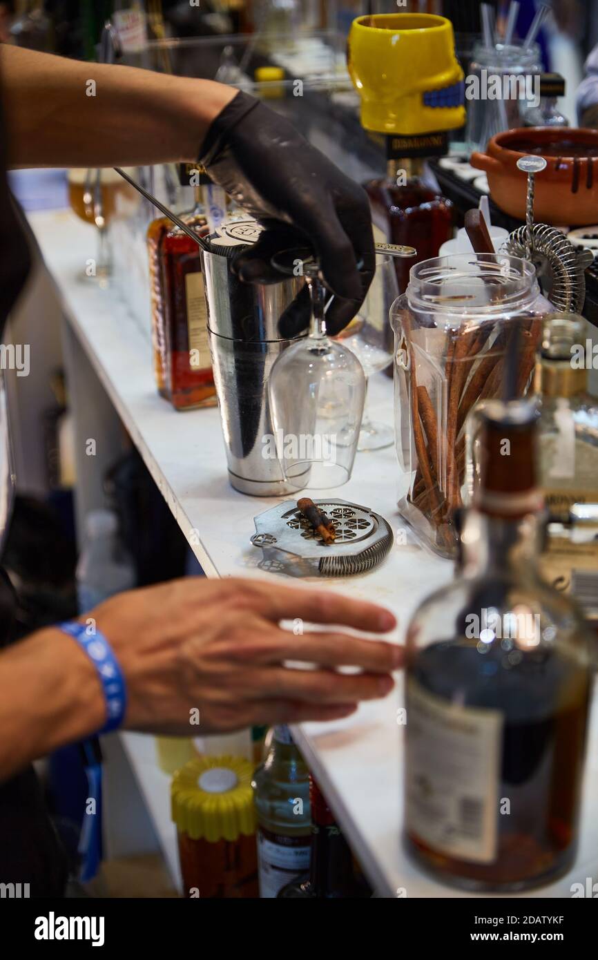 Professional mixing hi-res stock photography and images - Alamy