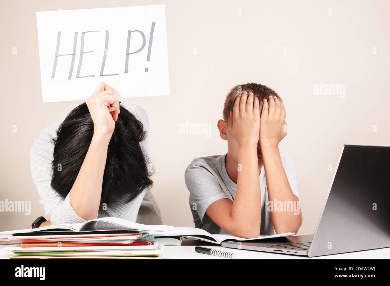 Sad learning difficulties hi-res stock photography and images - Alamy