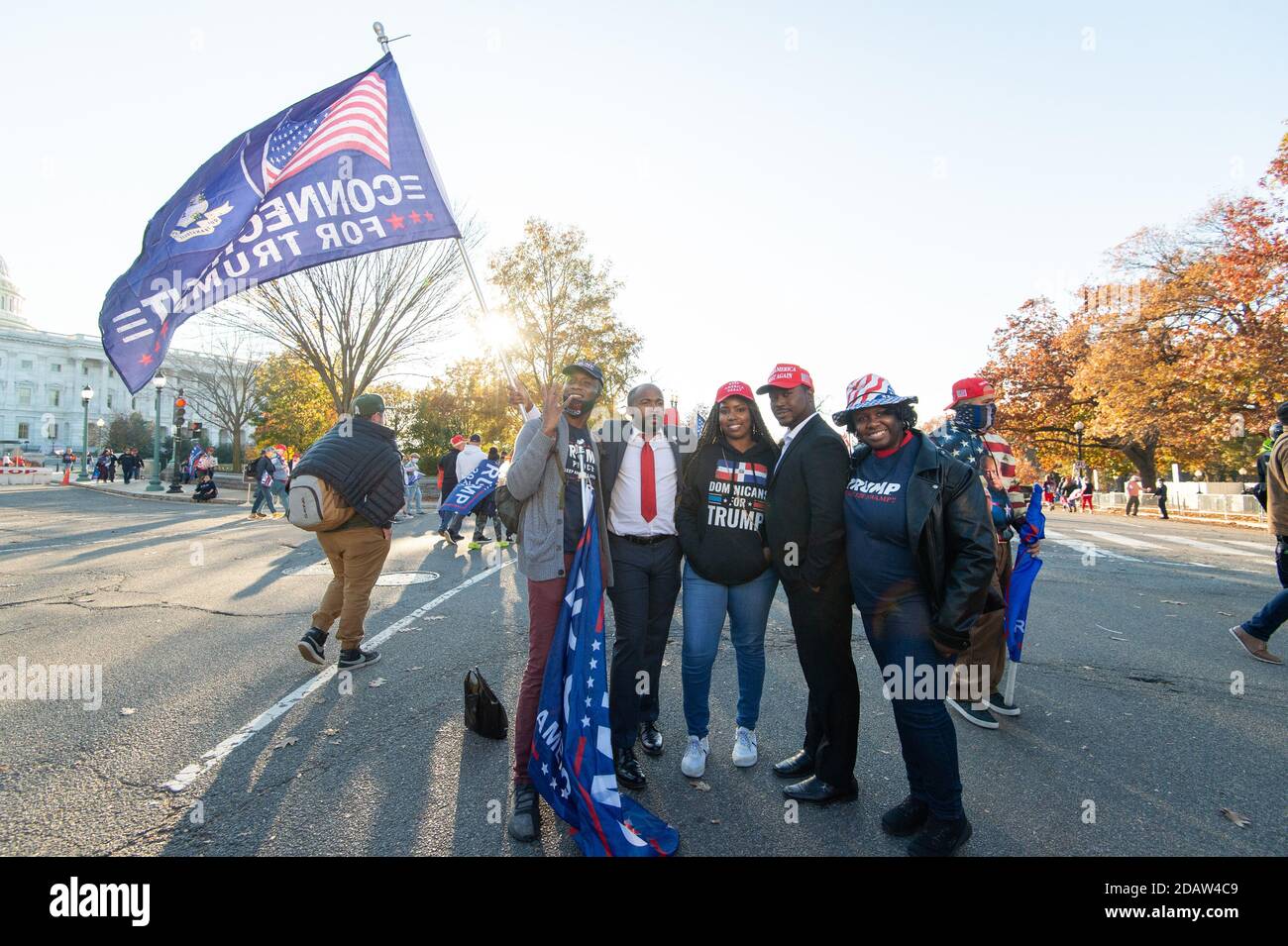 Washington DC, USA. 14th November, 2020. Hundreds of thousands ...