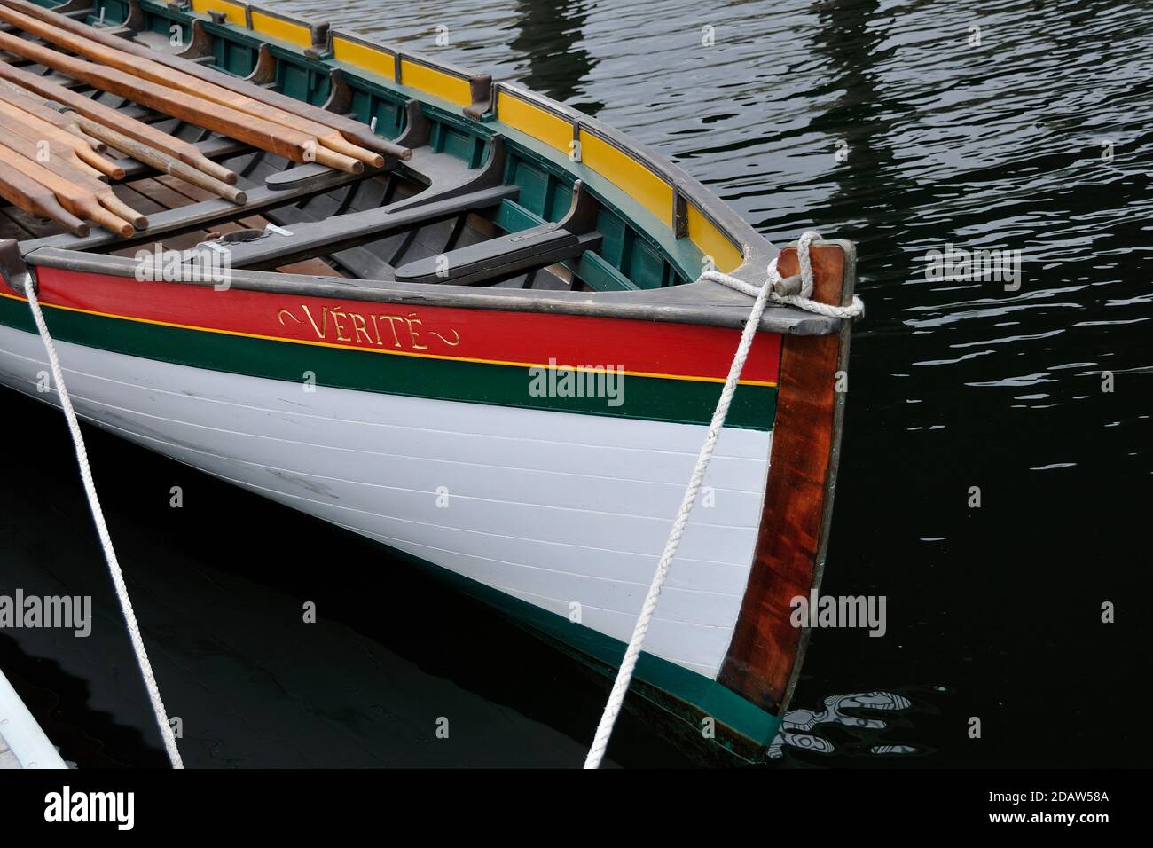 Verite is a 38 foot rowing and sailing gig of the Sea Scouts in Tacoma ...