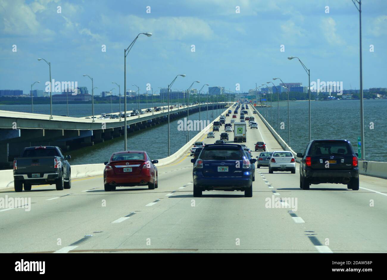 St Petersburg, Florida, U.S.A - September 30, 2019 - The view of the ...