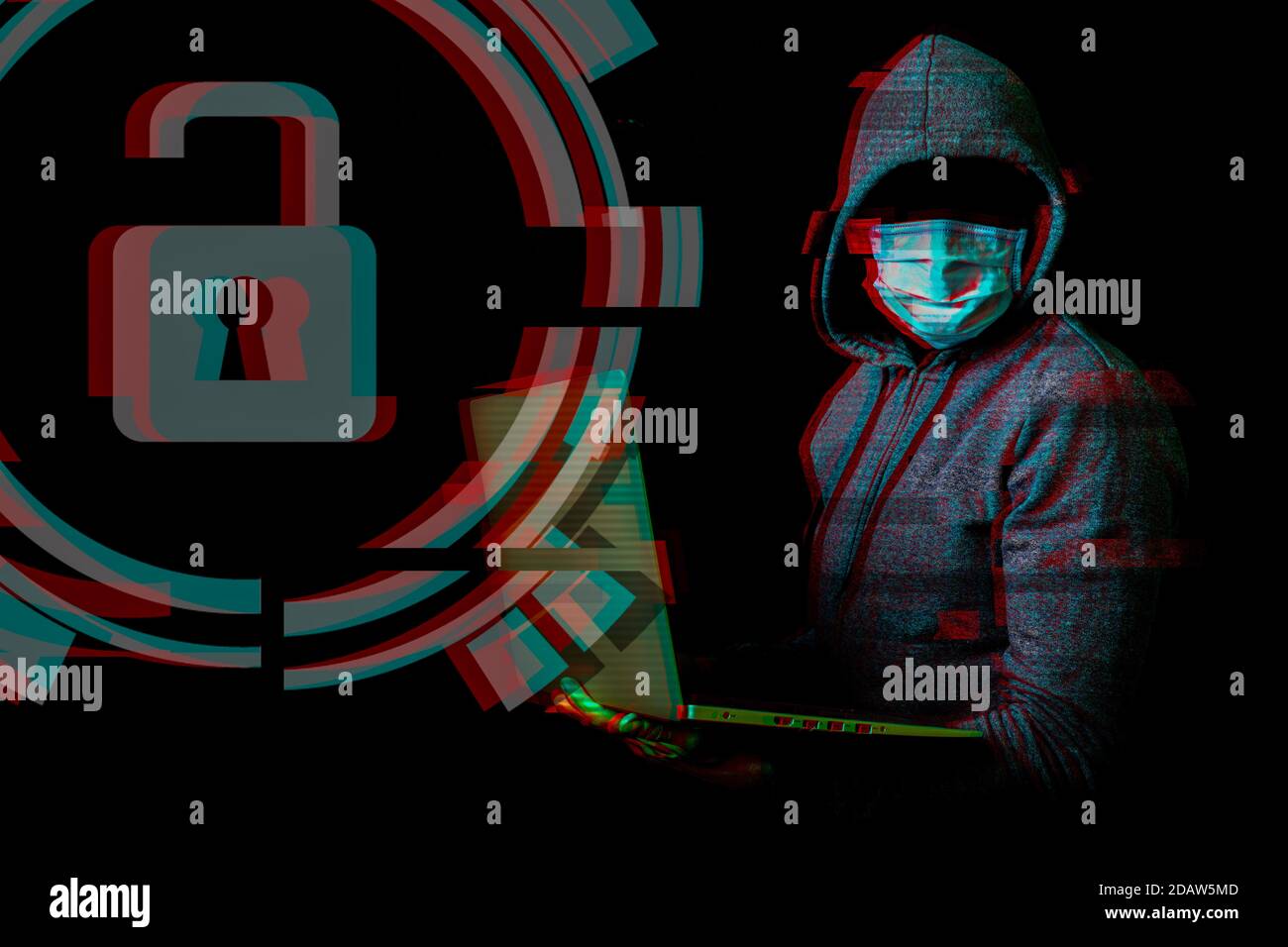 Glitch person hi-res stock photography and images - Alamy