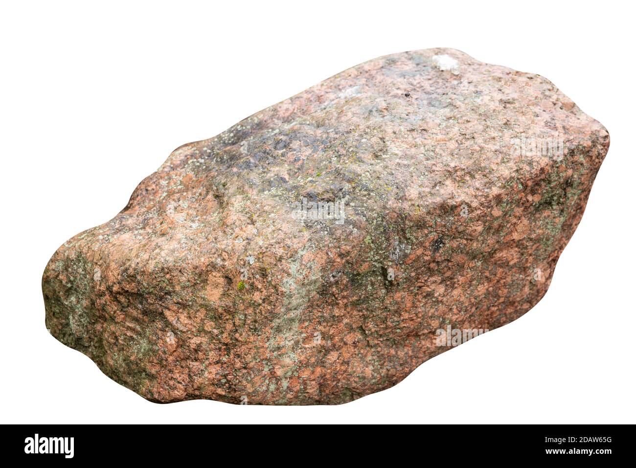 natural stone isolated on white background Stock Photo - Alamy