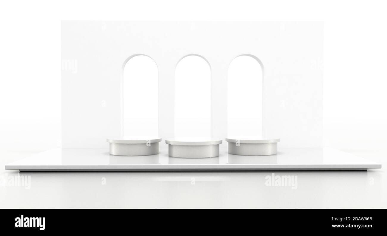 Mockup of an architectural show display; original design and 3d ...