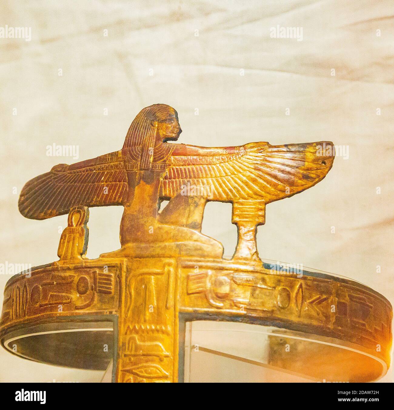 Egypt, Cairo, Egyptian Museum, from the tomb of Yuya and Thuya in Luxor ...