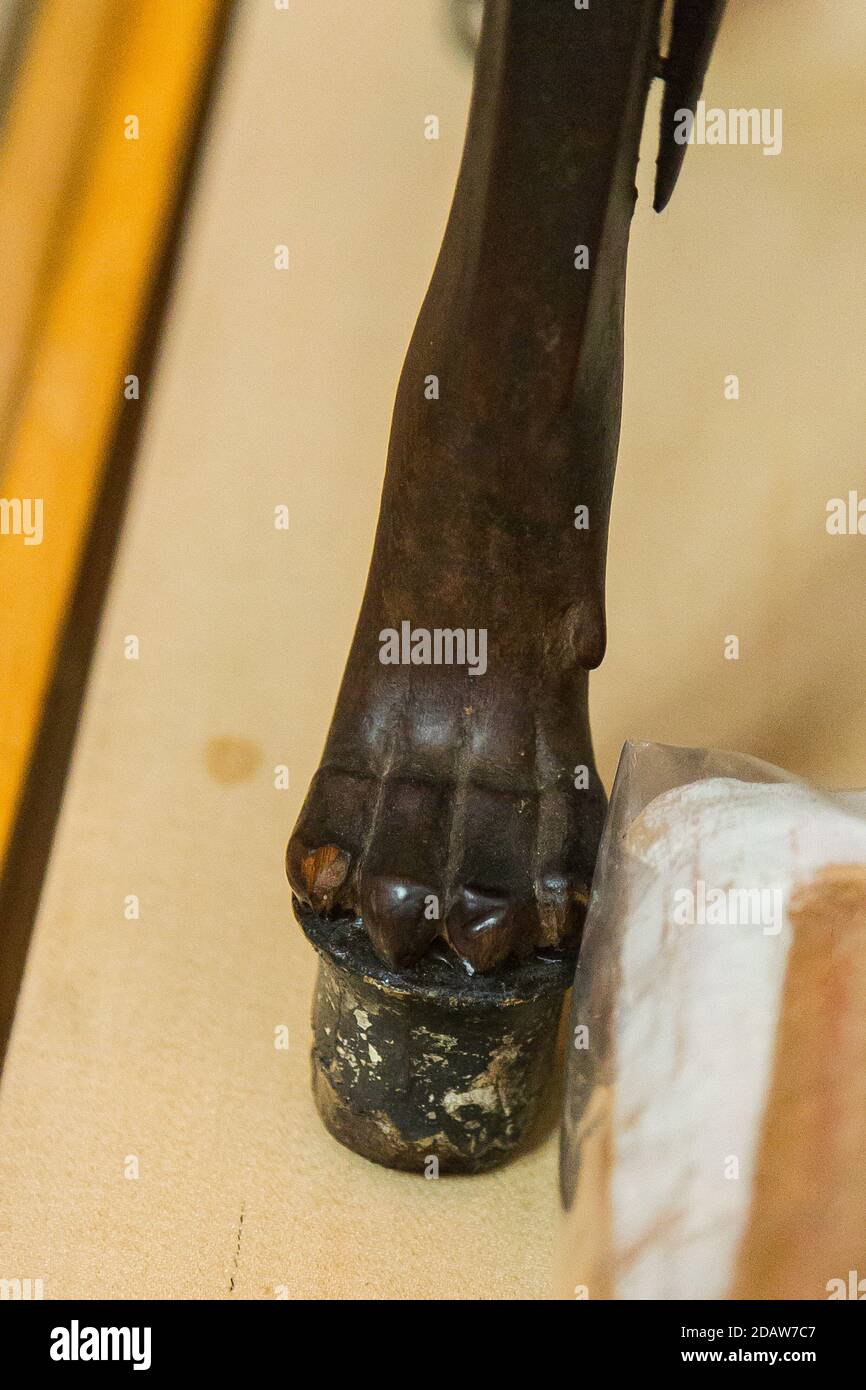 Egypt, Cairo, Egyptian Museum, from the tomb of Yuya and Thuya in Luxor ...