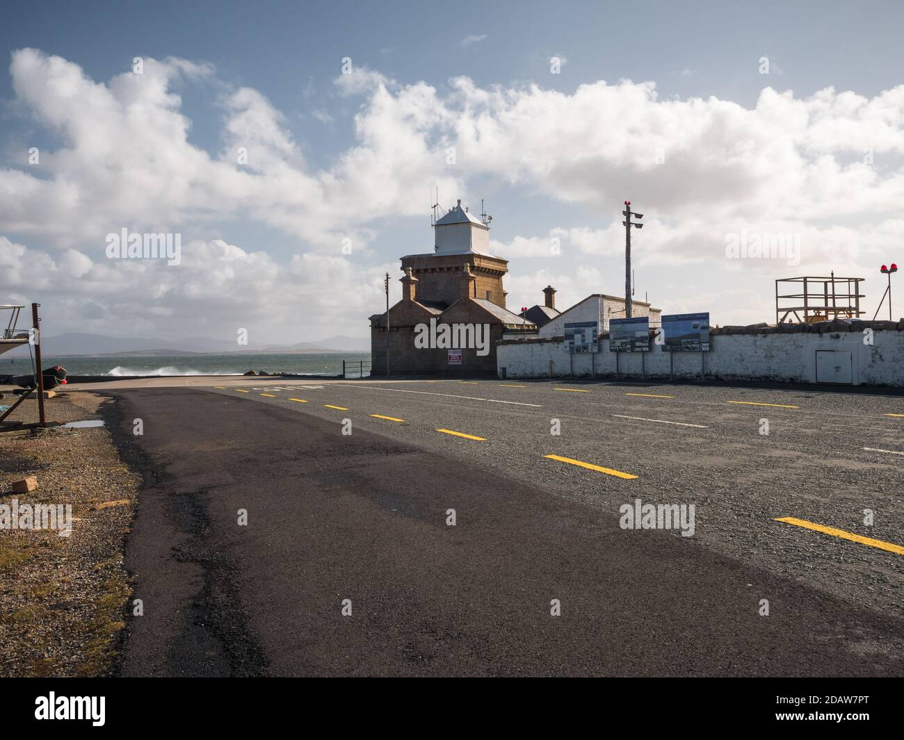 Lighthouse at Belmullet in Ireland Stock Photo - Alamy