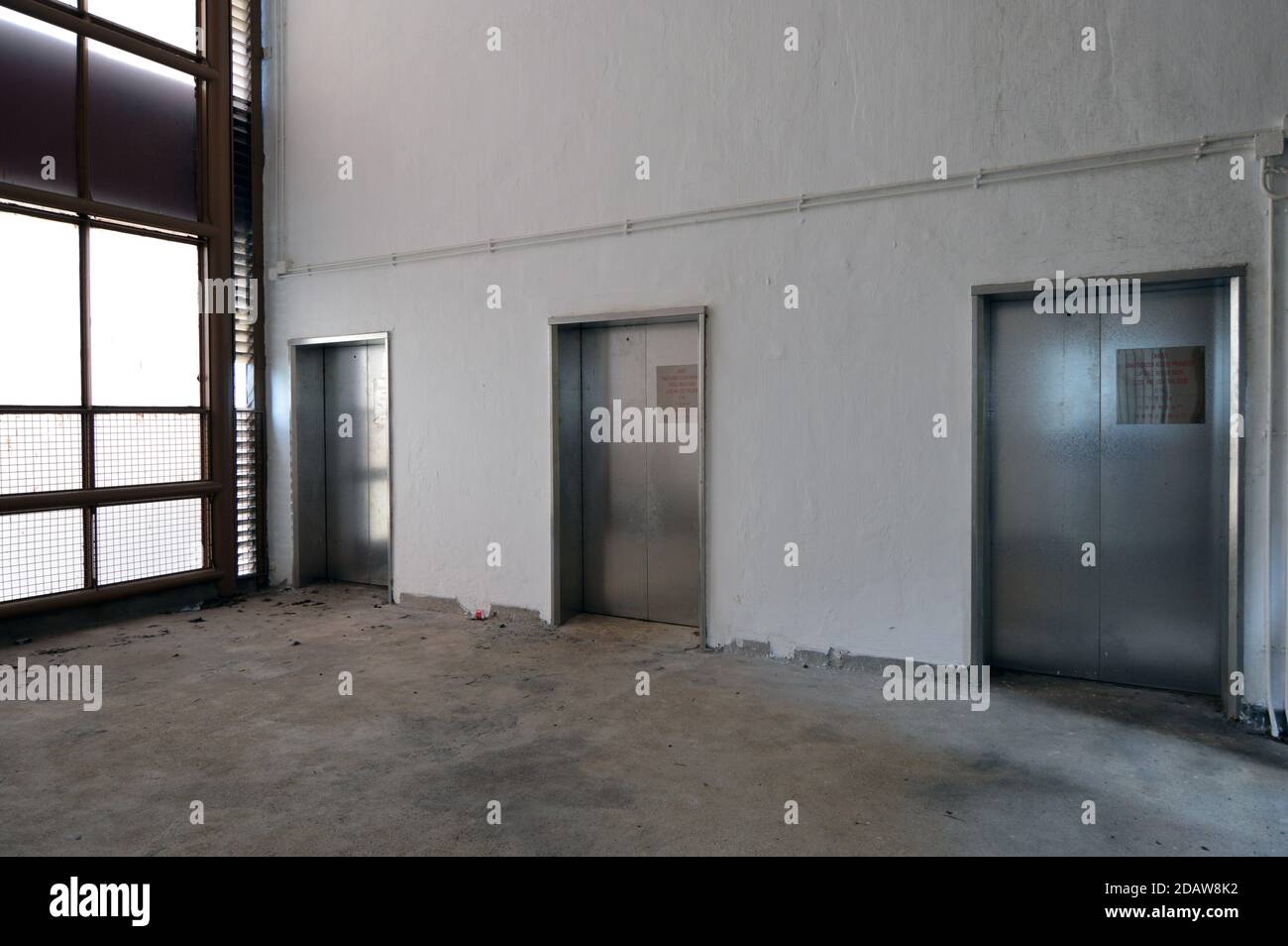 Elevator shaft rescue doors hi-res stock photography and images - Alamy