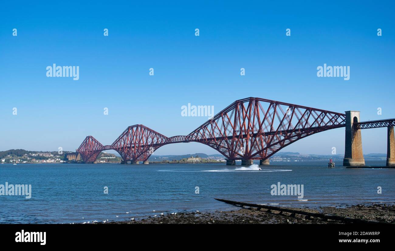 The Iconic Forth Rail Bridge in Scotland Stock Photo - Alamy
