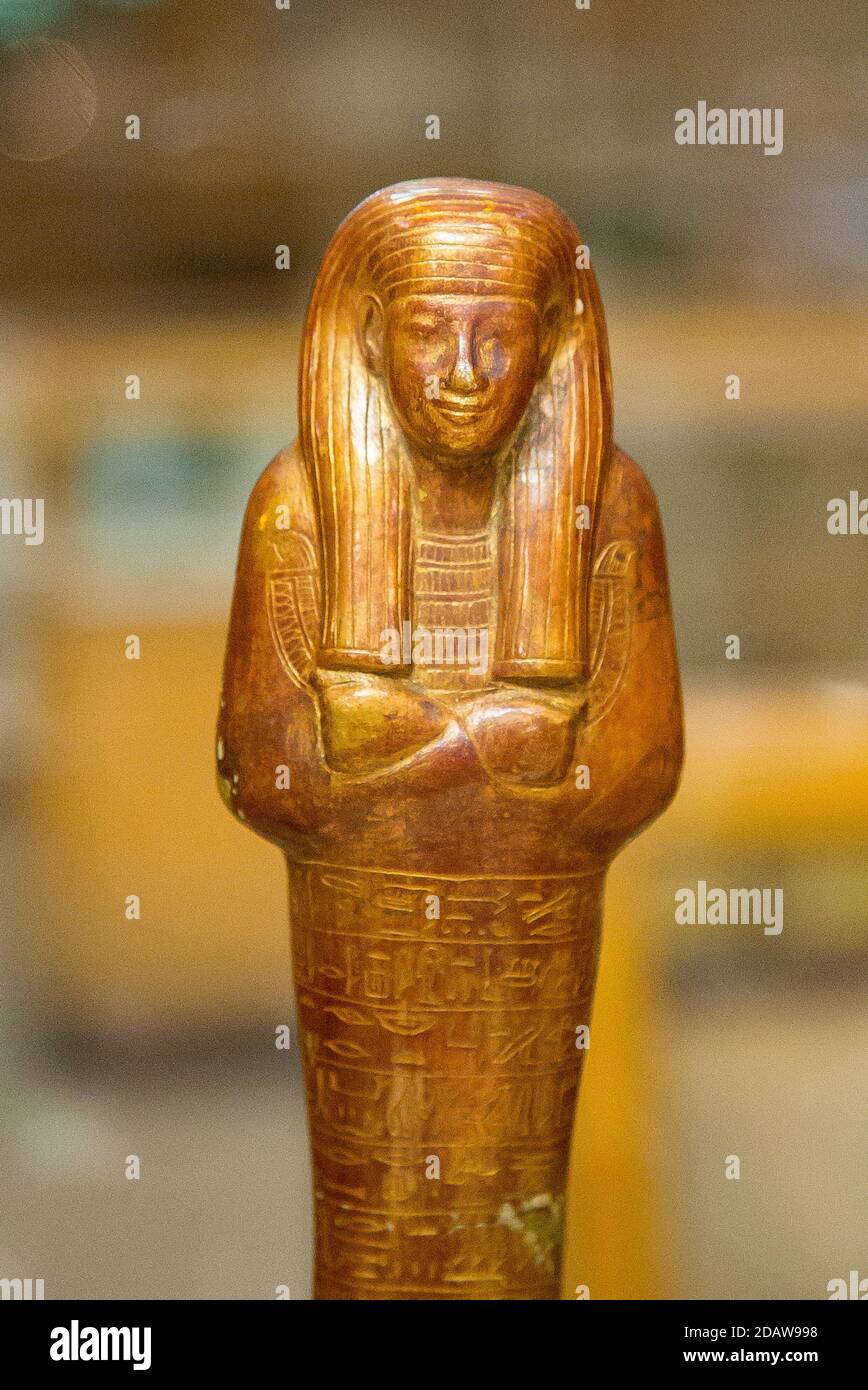Egypt, Cairo, Egyptian Museum, from the tomb of Yuya and Thuya in Luxor ...