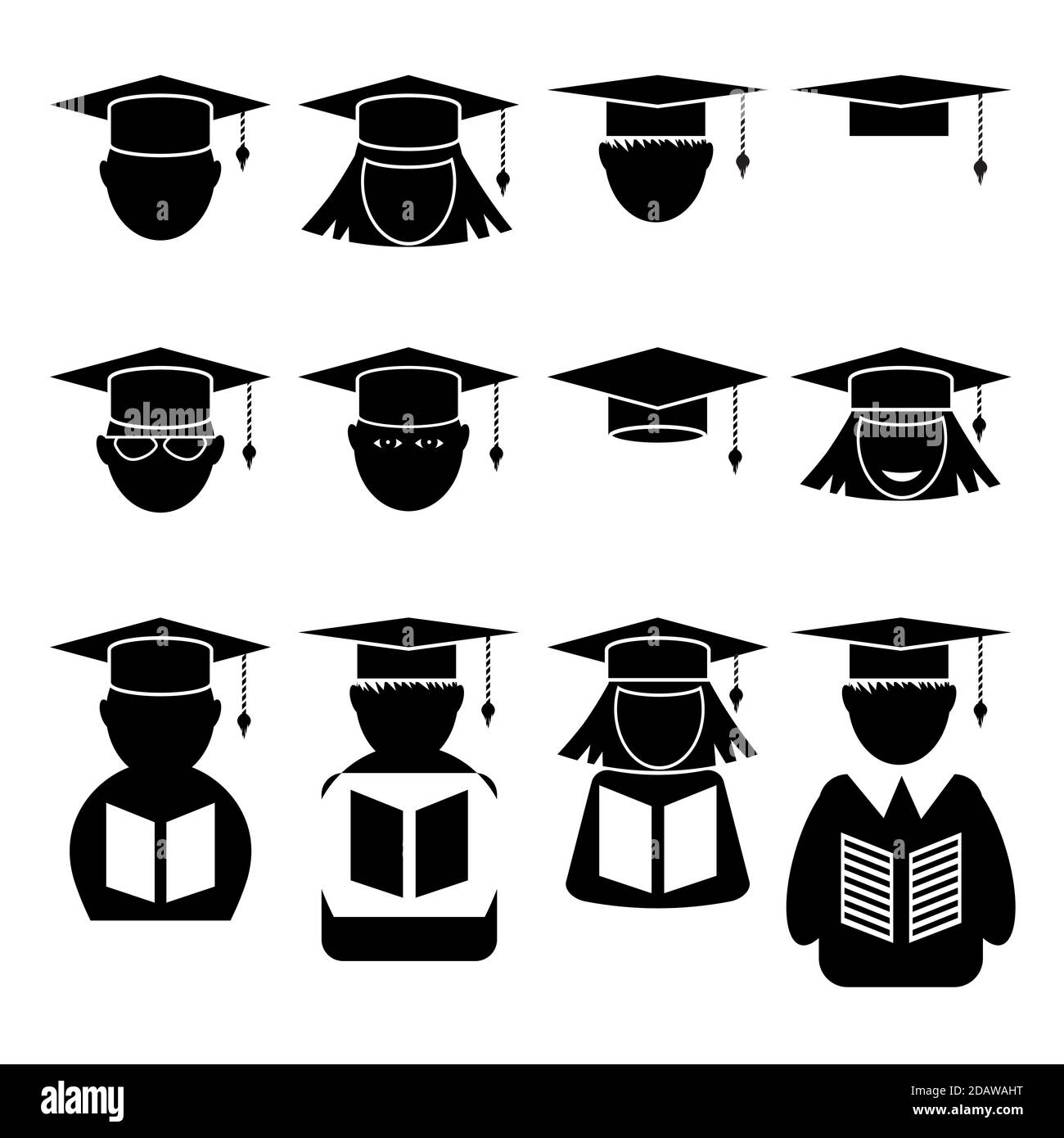 Degree master student in Stock Vector Images - Alamy