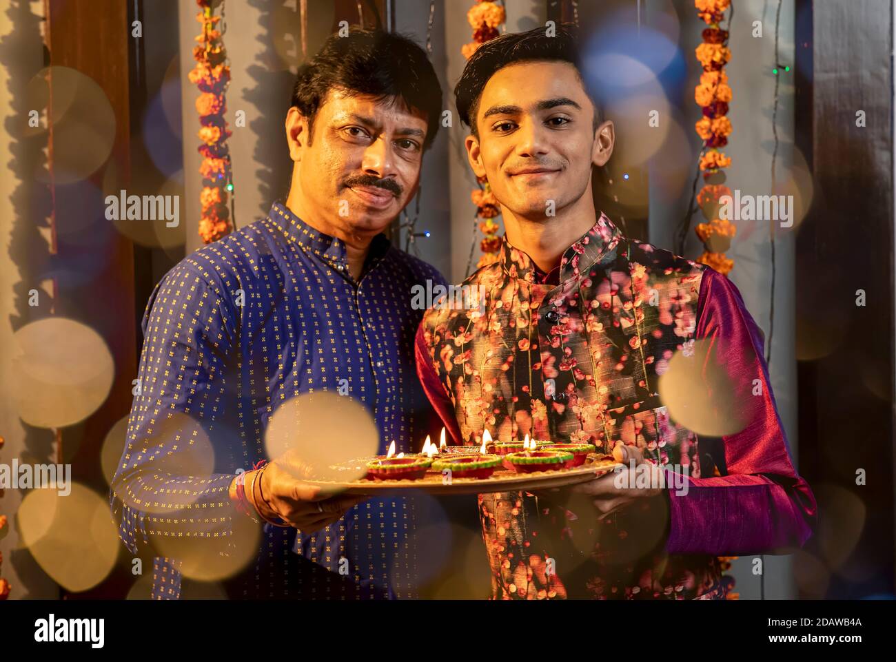 Portrait of two indian men hi-res stock photography and images - Alamy
