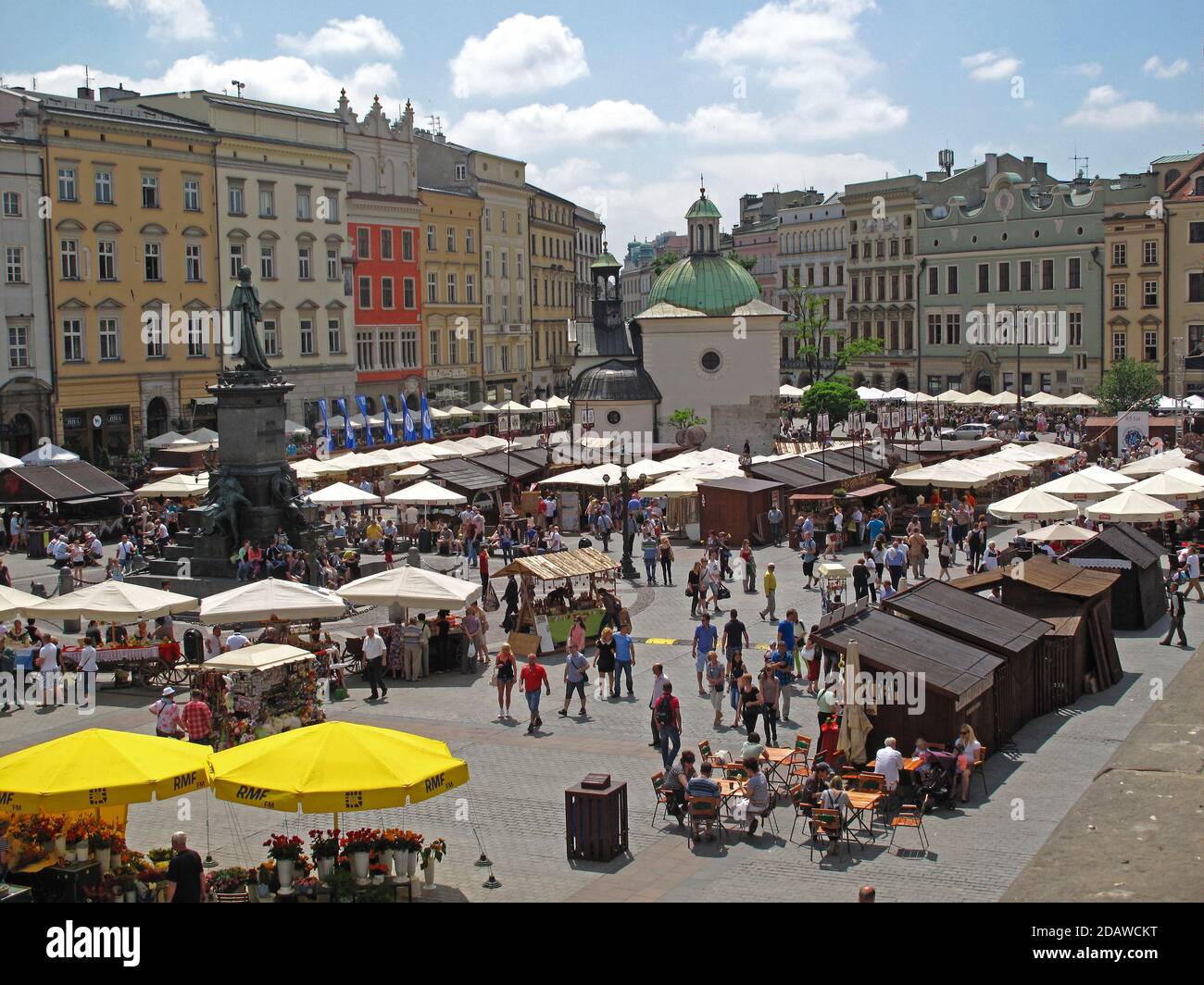 Market event on Krakow's Main Market Square (Rynek Glowny) with Adam ...