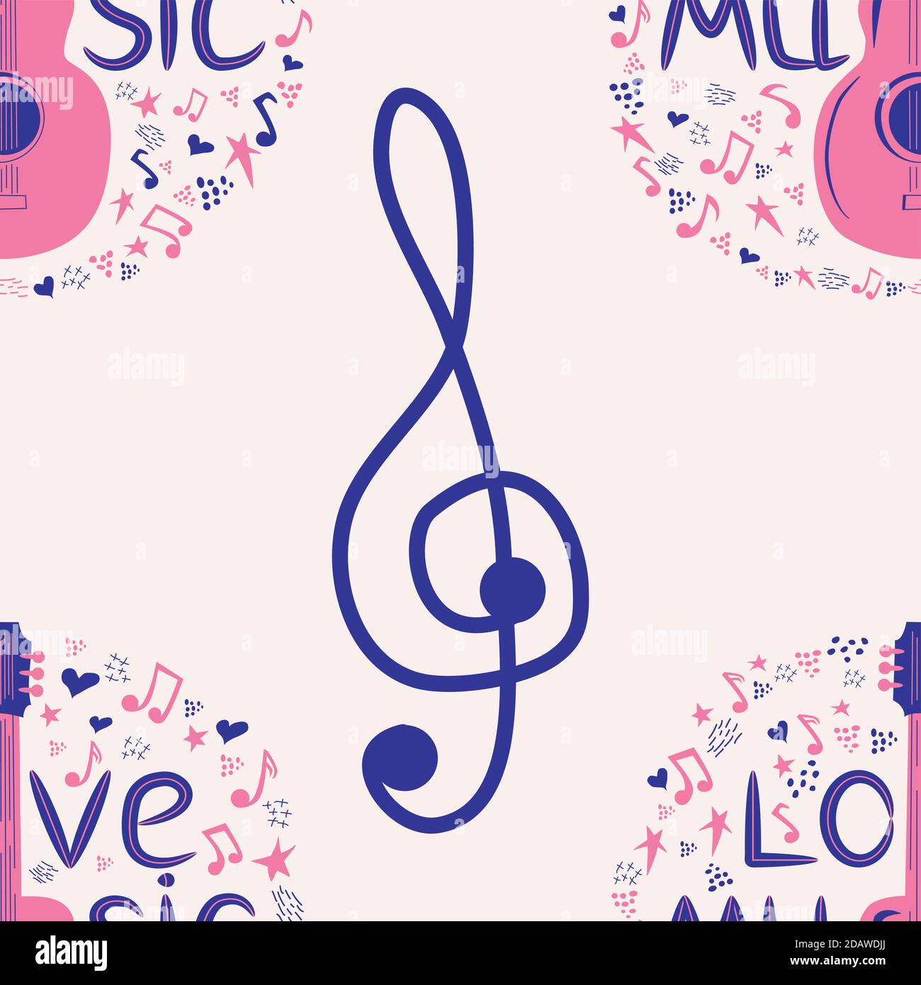 Love Music Notes Wallpaper