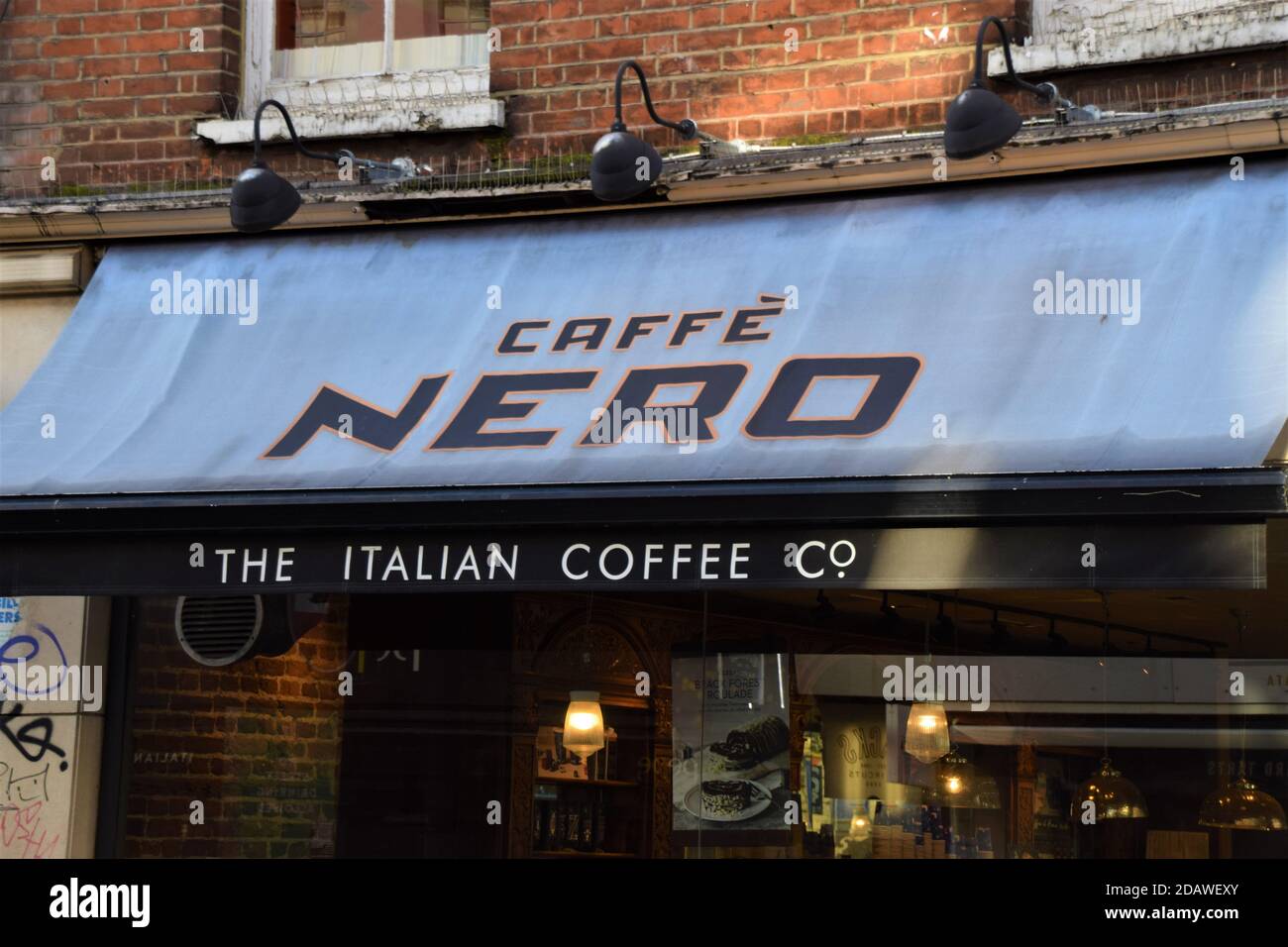 Italian Coffee Shop Exterior