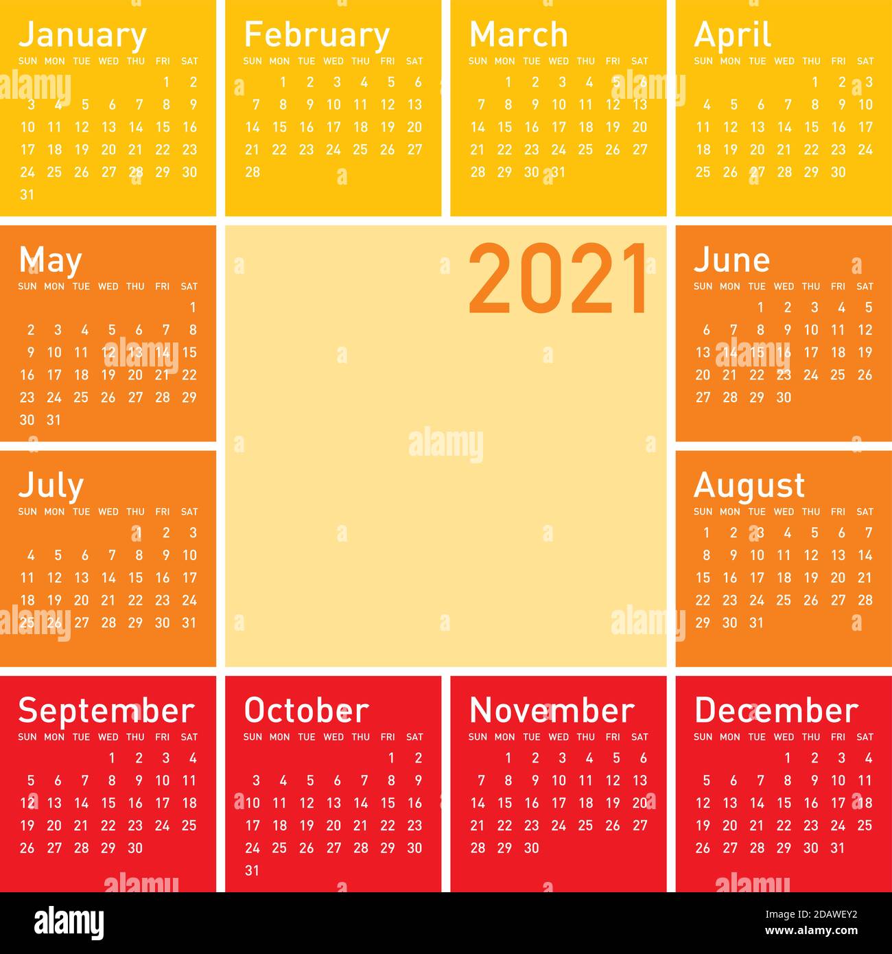 Red calendar vector vectors hi-res stock photography and images - Alamy