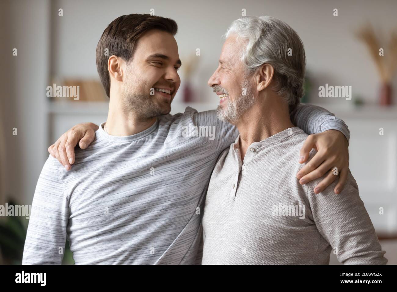 Close up overjoyed father hi-res stock photography and images - Alamy