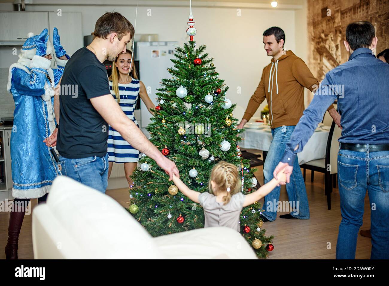 Saint Petersburg, Russia - 24 Dec 2016: Children's new year greetings ...