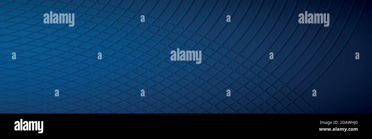 Volume lines on a blue background - Panoramic Vector Background ...