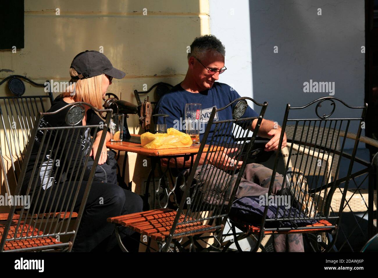 Cafe, restaurant Singer in the Jewish Quarter in Kazimierz. A special ...