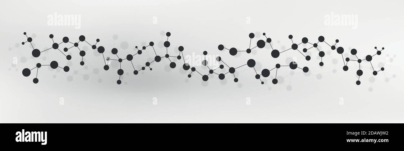 Abstract panoramic background with different geometric shapes ...