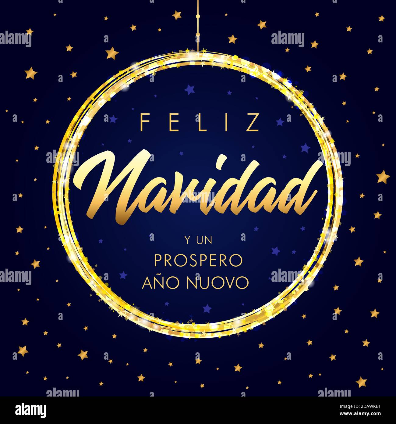 Feliz Navidad Y Prospero Ano Nuevo Cards