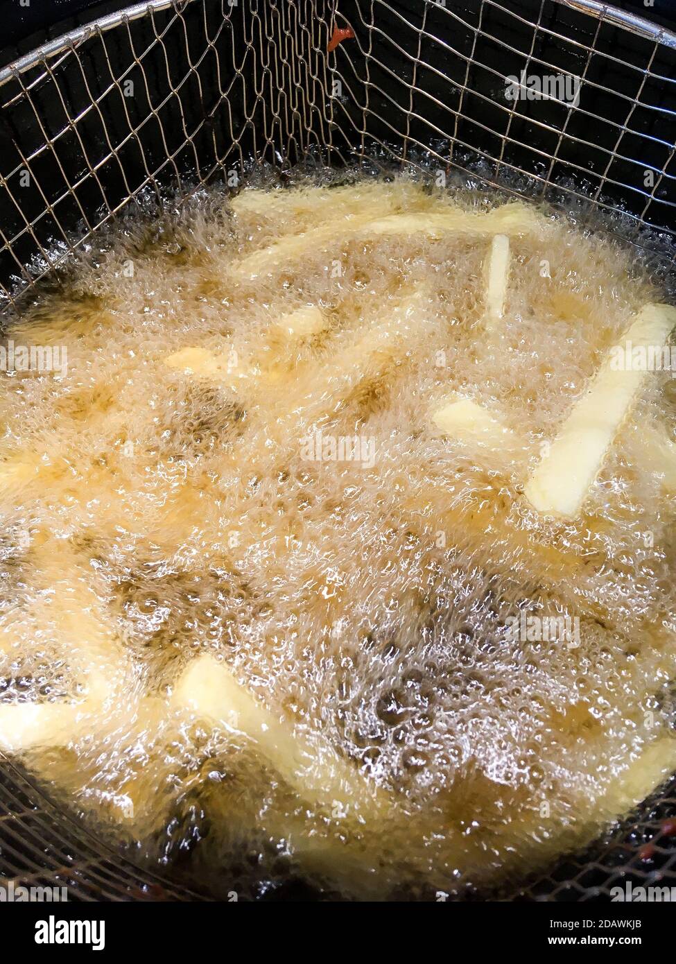 Homemade French fries, Lyon, France Stock Photo - Alamy