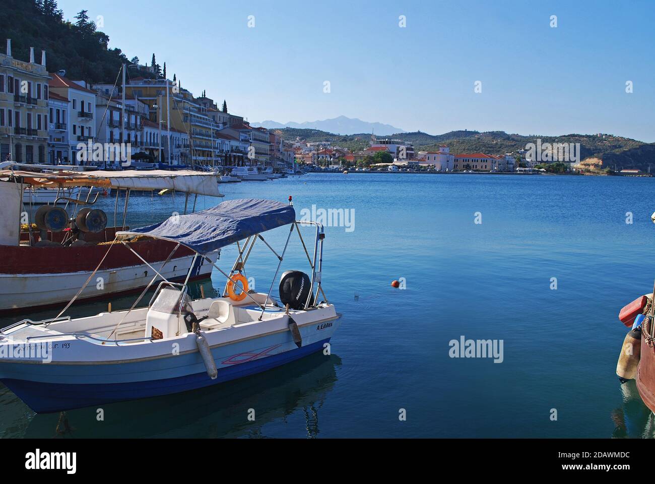 Gytheio in the Peloponnese, Greek Port town Stock Photo - Alamy