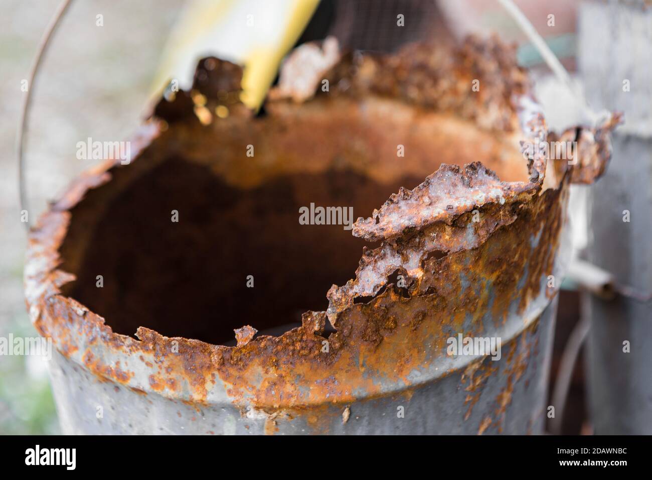 Rusty steel tank texture background Stock Photo - Alamy