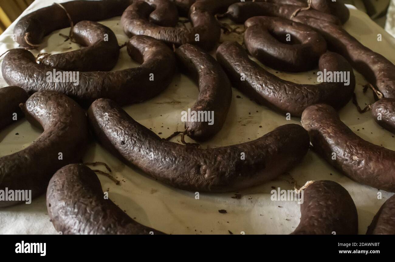 Black pudding studio hi-res stock photography and images - Alamy