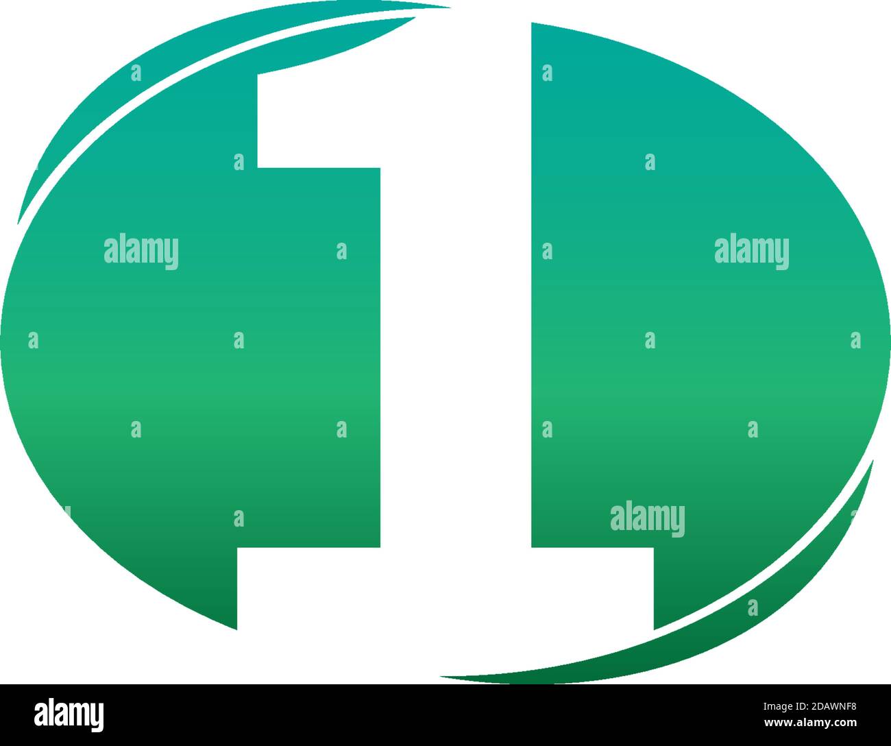 Number 1 icon logo creative design vector Stock Vector Image & Art - Alamy