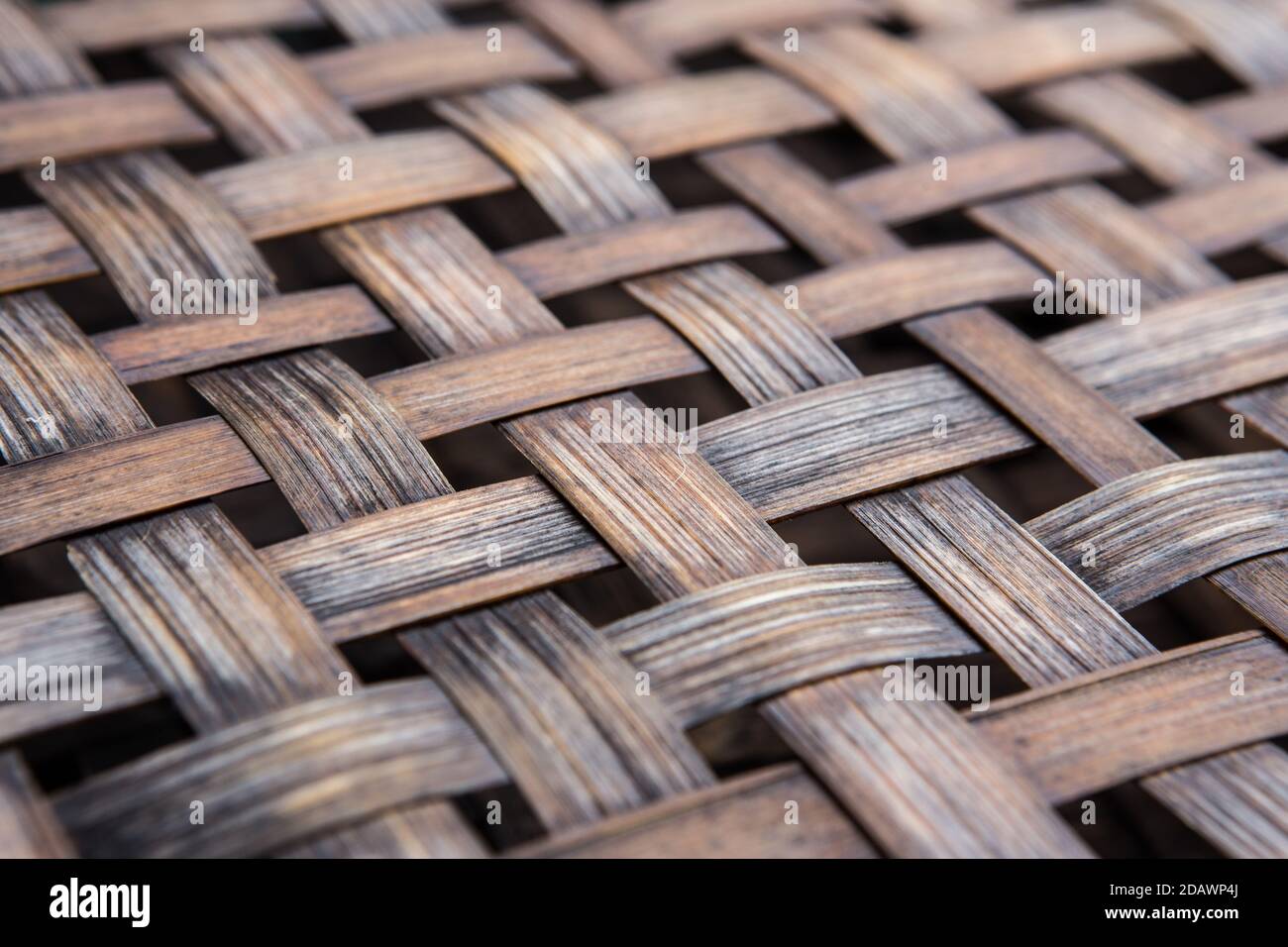 Bamboo basketry weave texture background Stock Photo - Alamy