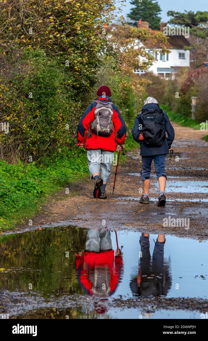 Puddles On A Pathway High Resolution Stock Photography and Images - Alamy