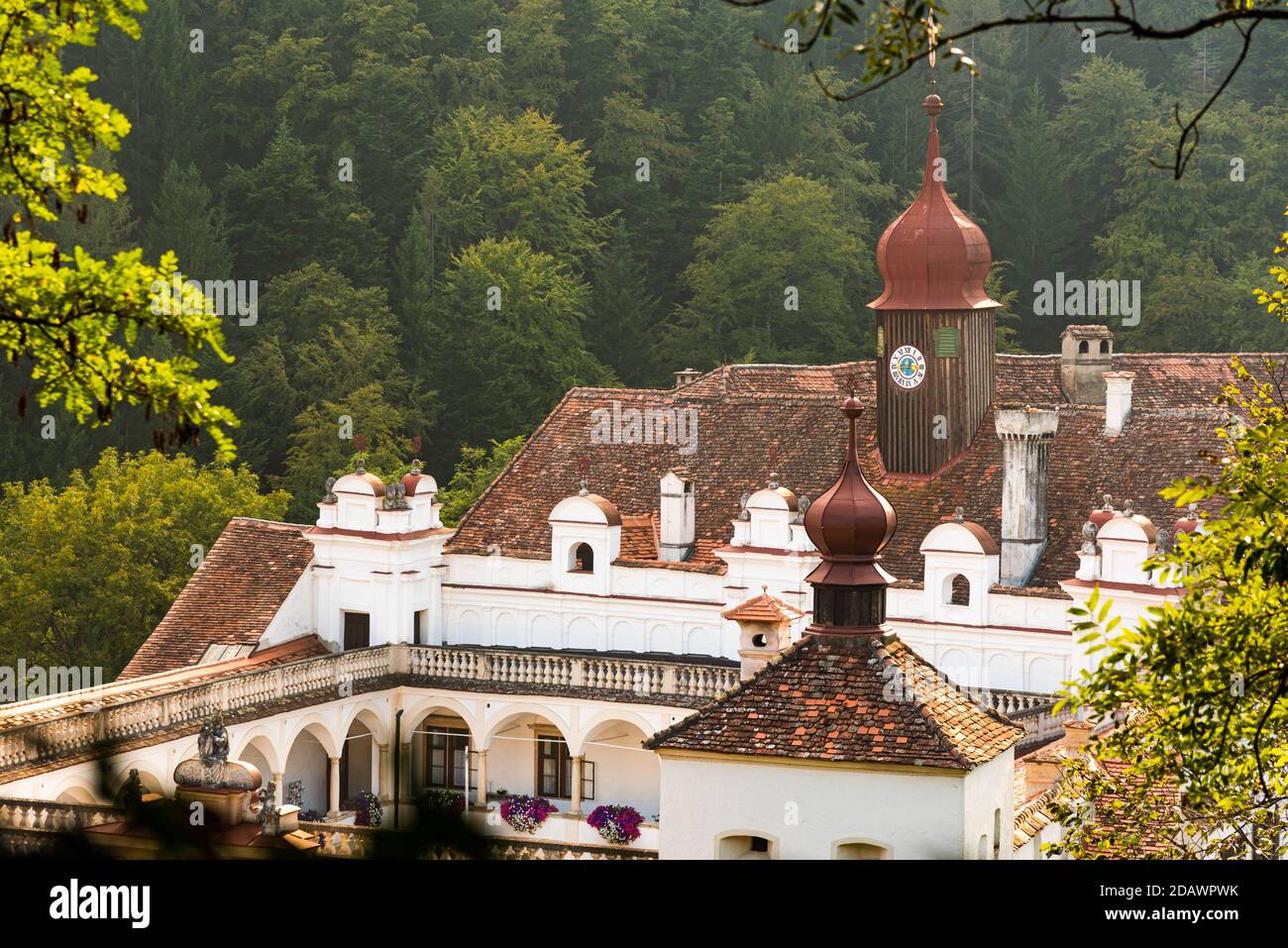 Schloss Herberstein, travel destination in Styria Austria Stock Photo ...