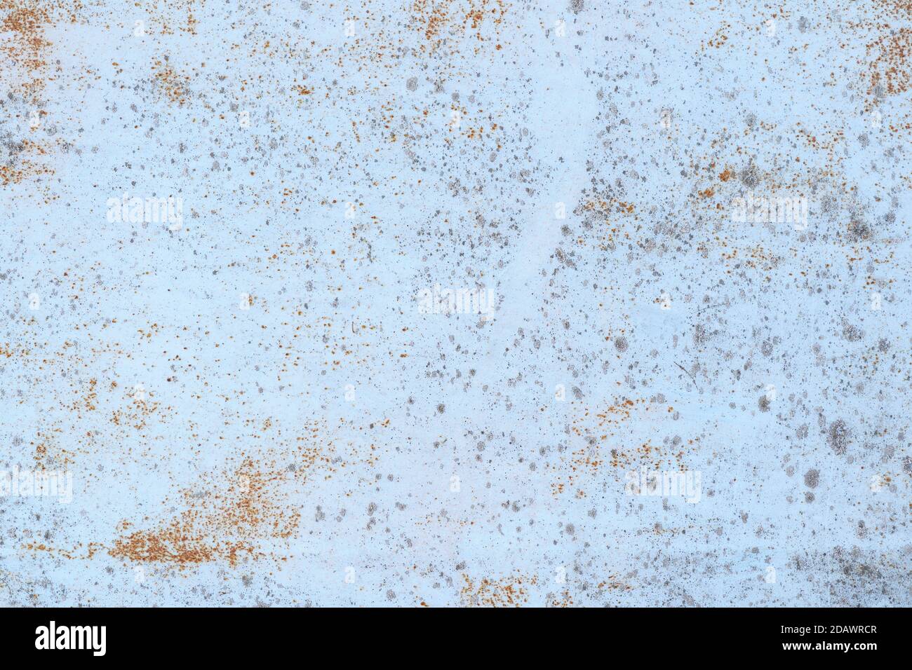 Painted in white old cracked metal rusted background. Metal rust ...