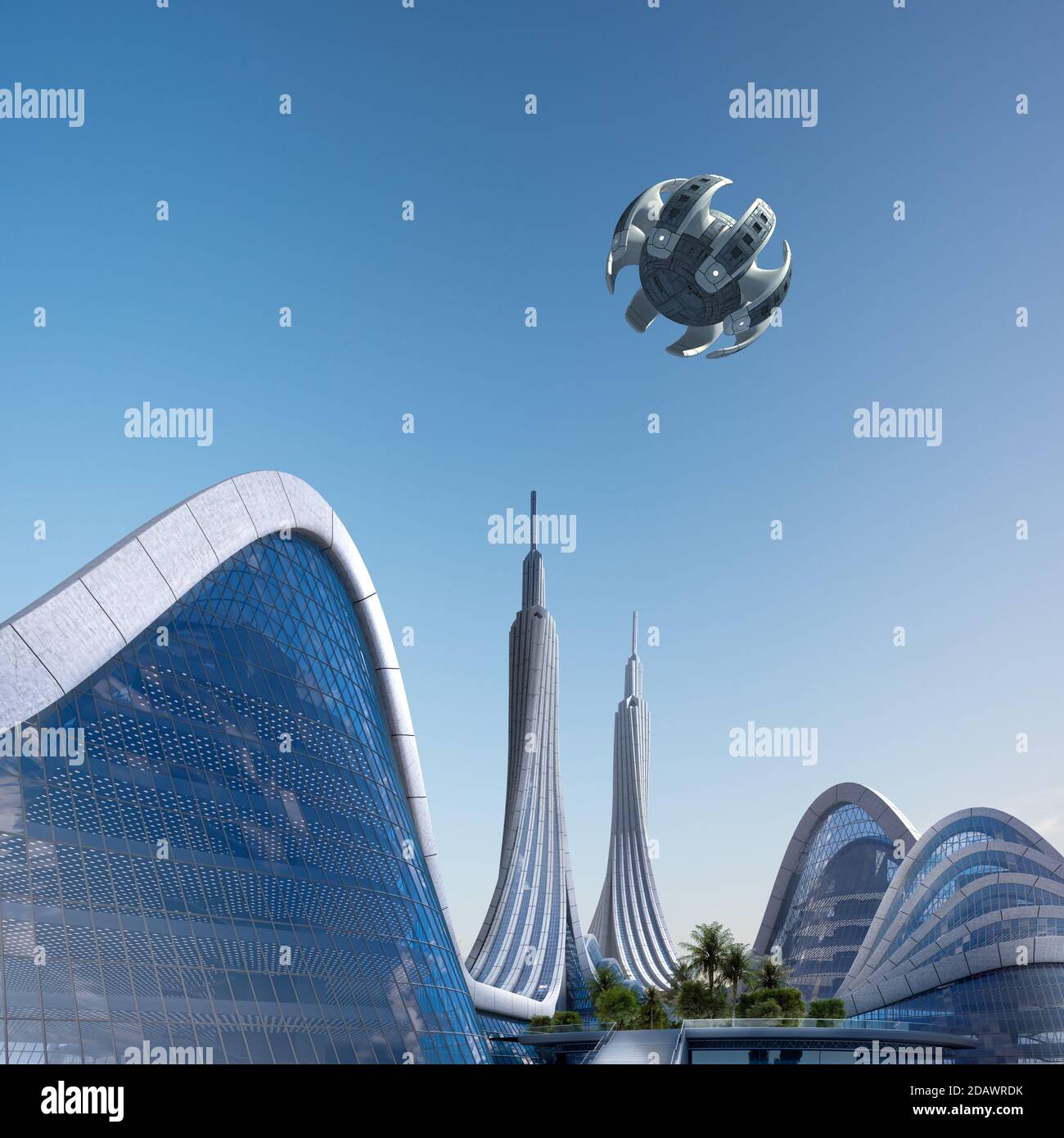 Futuristic Space Architecture