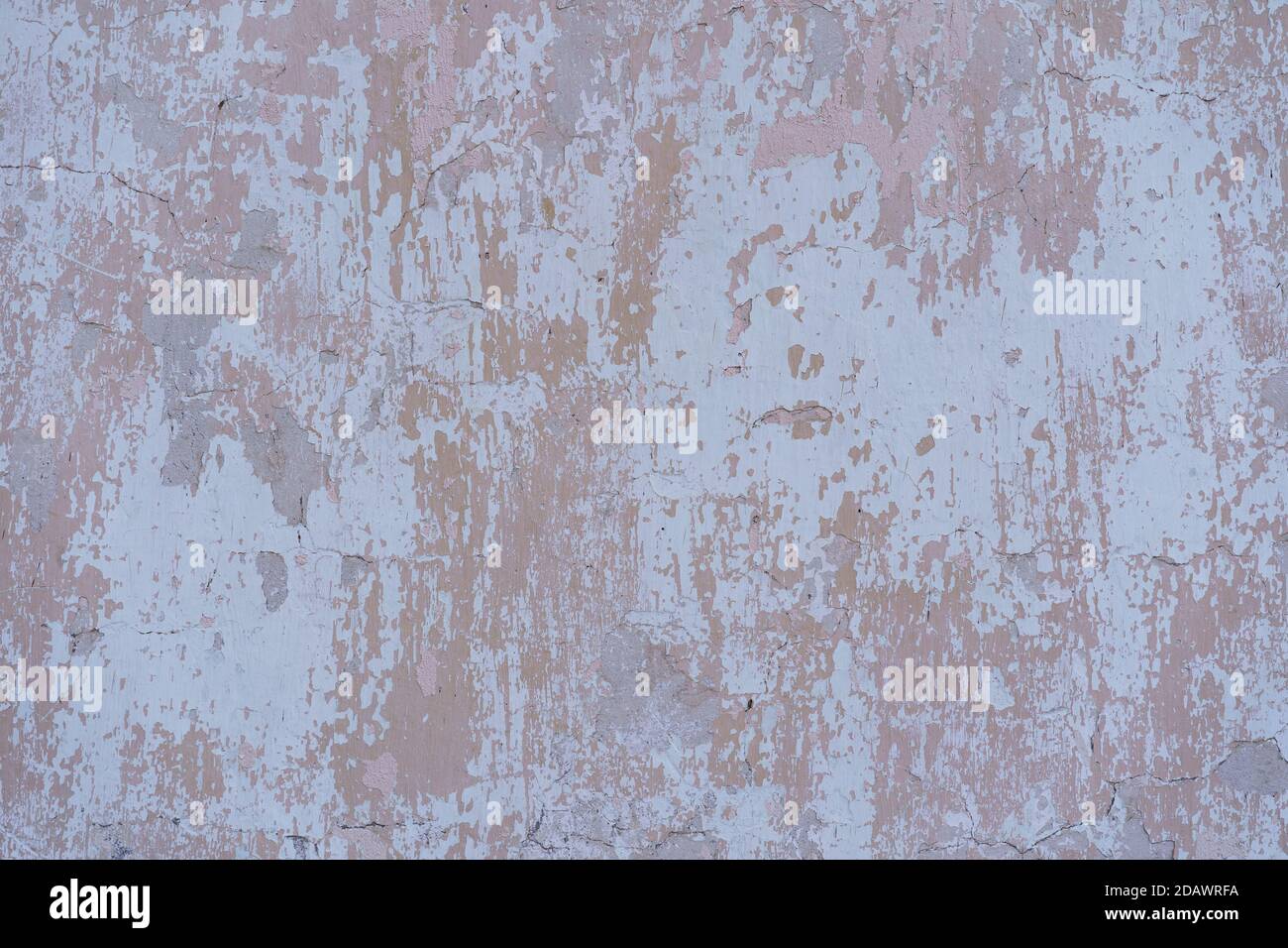 Painted in white old cracked metal rusted background. Metal rust ...