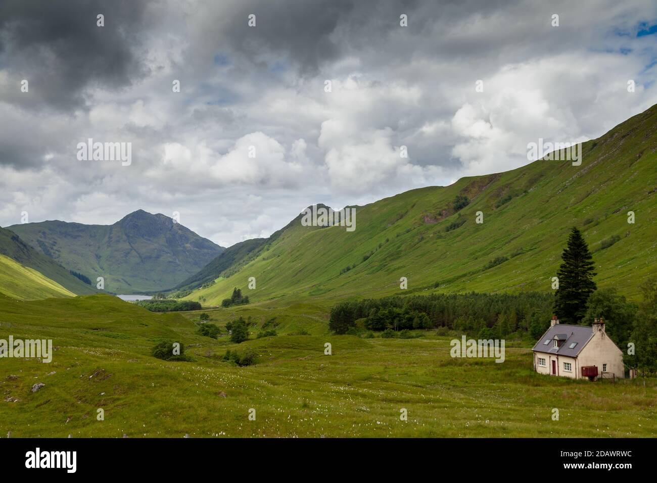 Iron Lodge, Kintail, Scotland Stock Photo - Alamy