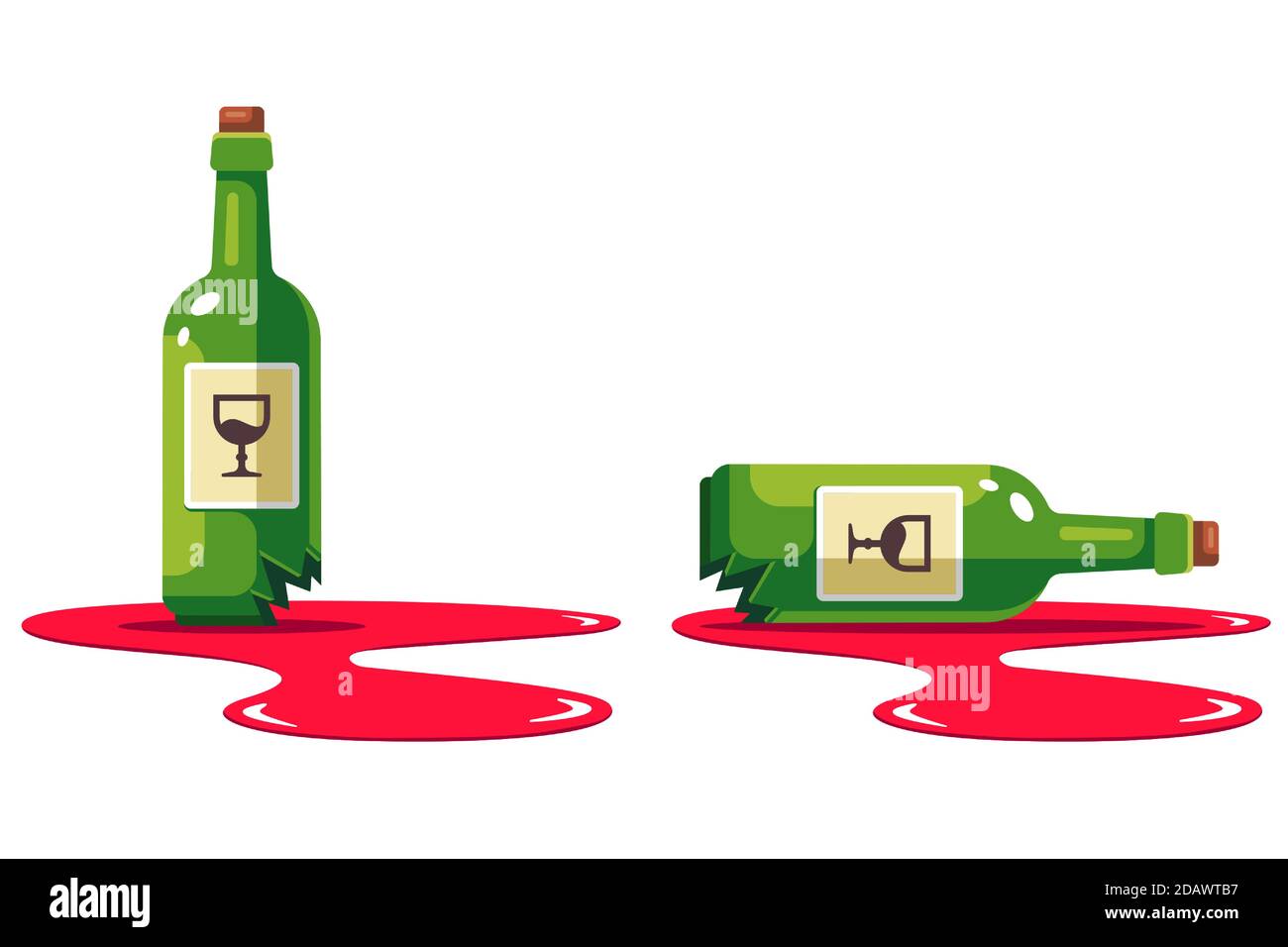 Beer shatter Stock Vector Images - Alamy