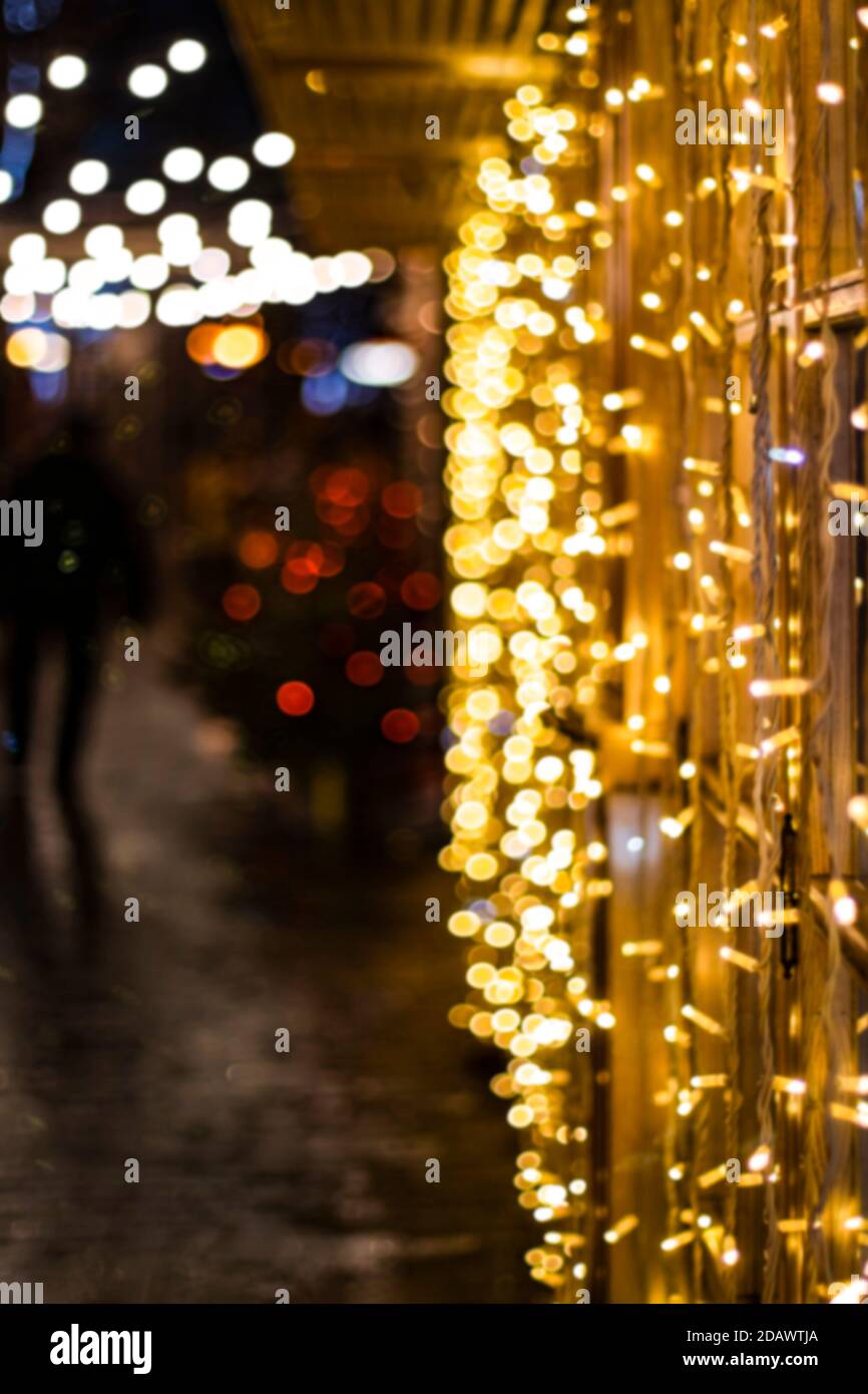 Golden Street Lights High Resolution Stock Photography and Images - Alamy